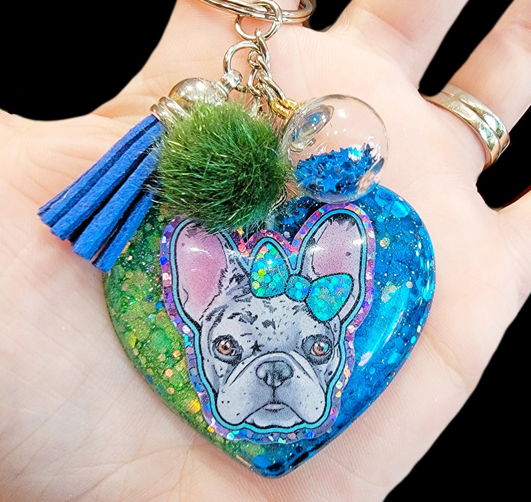 Rory the Frenchie Official Merch Keychain - Etsy