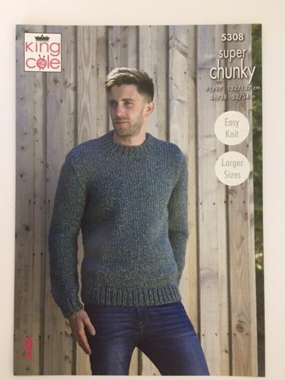 King Cole Super Chunky Knitting Patterns | Etsy