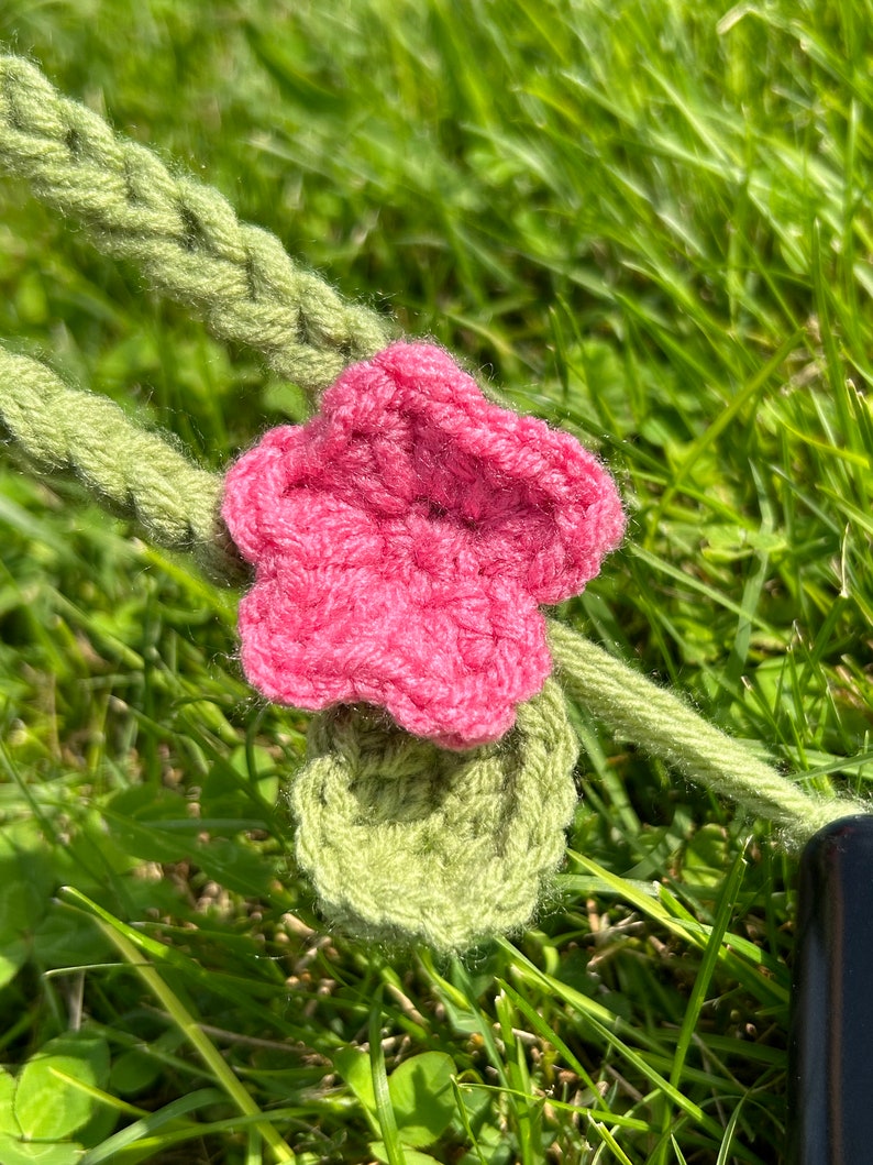 7.5" Crochet Flower Camera Strap - Etsy