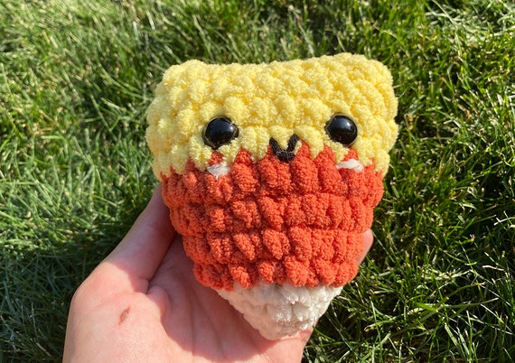 5 Crochet Candy Corn Stuffed Plushie - Etsy