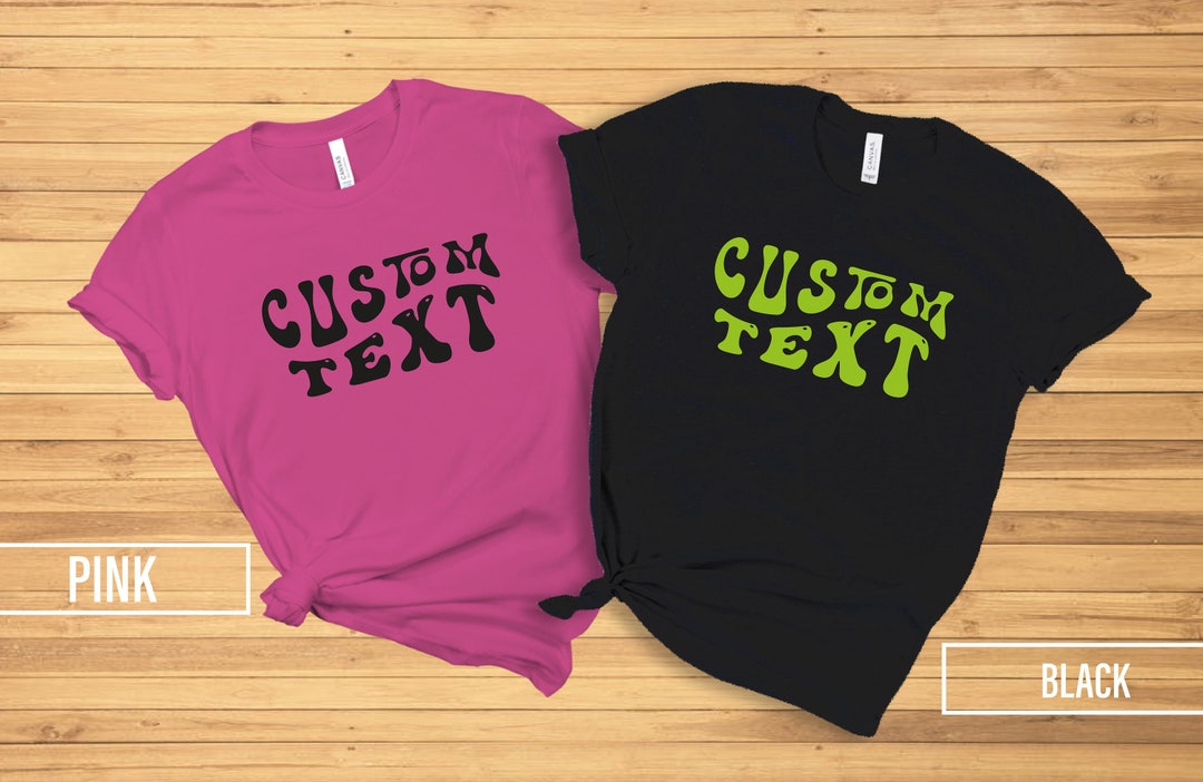 Personalized T-shirt, Custom T-shirt, Custom Shirt, Personalized Shirt ...