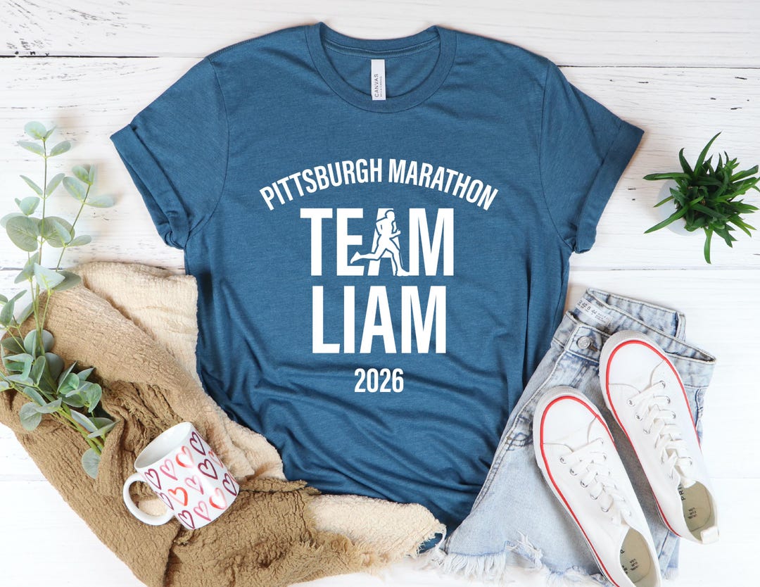 Custom Marathon Support Crew Shirt, Supporter Team Group Tshirt for ...