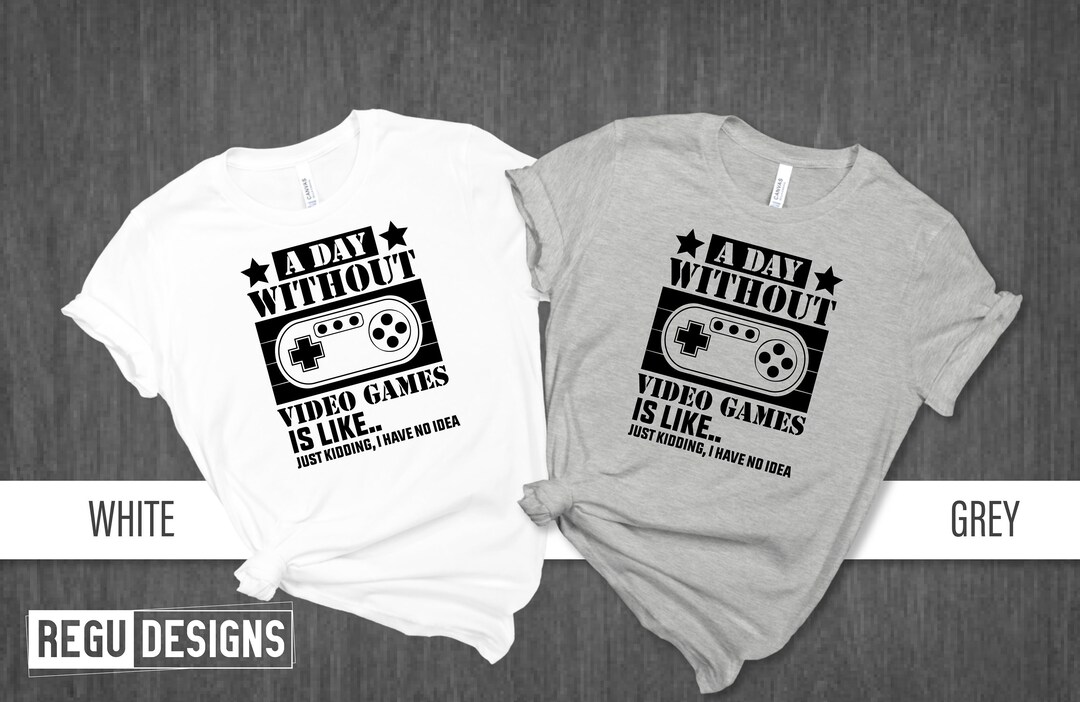 Ein Tag ohne Videospiele Shirt, Shirt für Gamer, Geschenk für Gamer ...