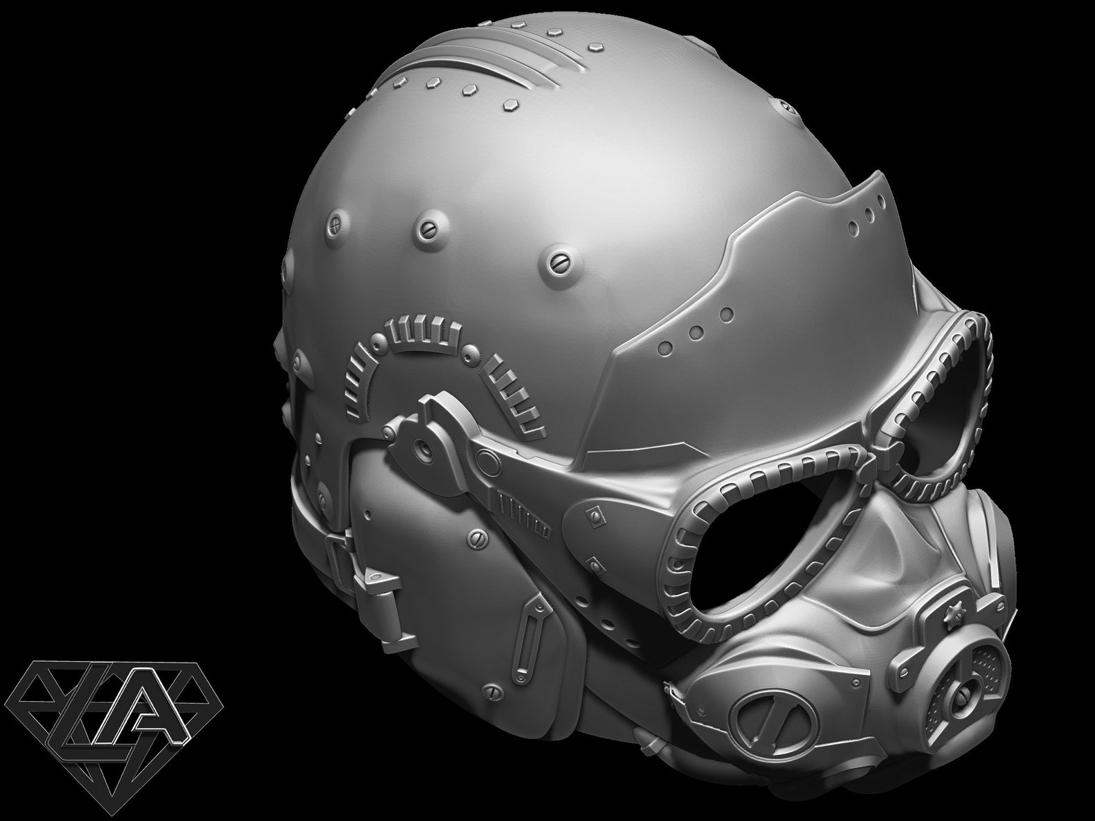 Spartan redesign helmet inspired by Metro EXODUS video game | Etsy