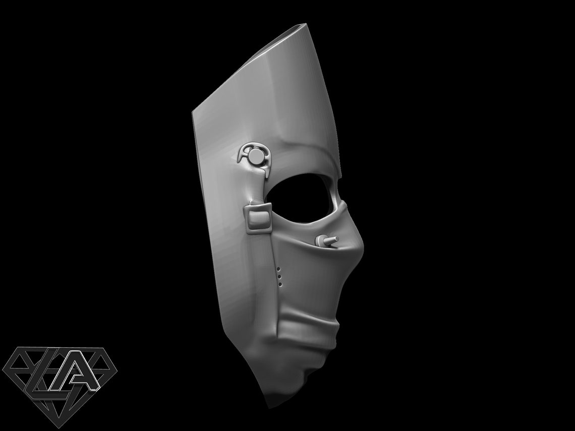 Nikto custom mask 3d print model inspired by COD MW video | Etsy