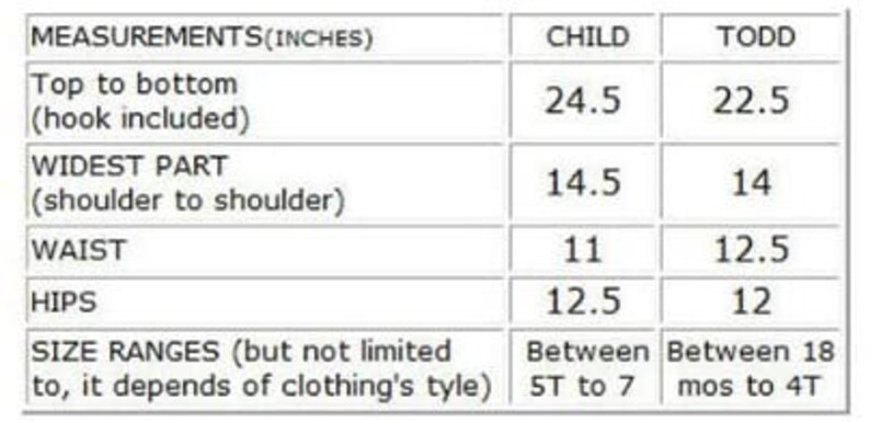 Toddler and Child Mannequin Torso, Hollow Back Body Kids Set, for ...