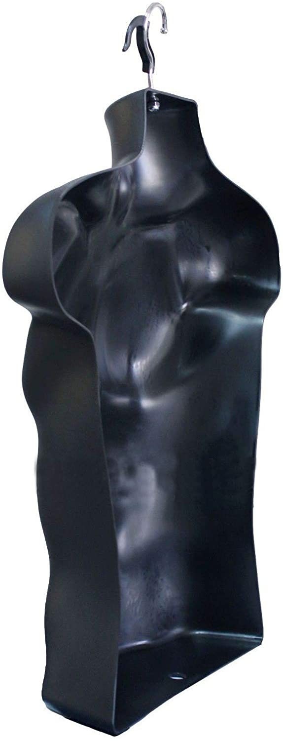 3 Pack Male Mannequin Torso With Stand Dress Form Tshirt Display ...