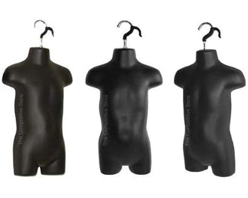 Toddler and Child Mannequin Torso, Hollow Back Body Kids Set, for ...