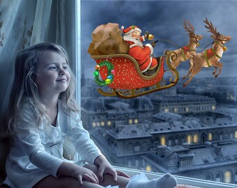 North Pole Window | Etsy