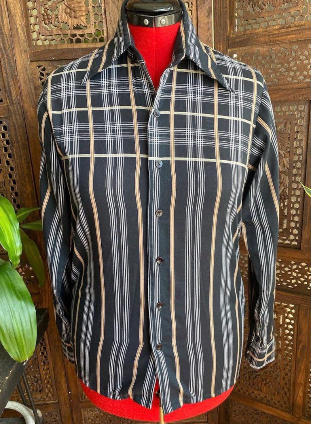 1970s Button up by Madman - Etsy