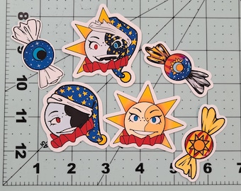 Eclipse Stickers - Etsy
