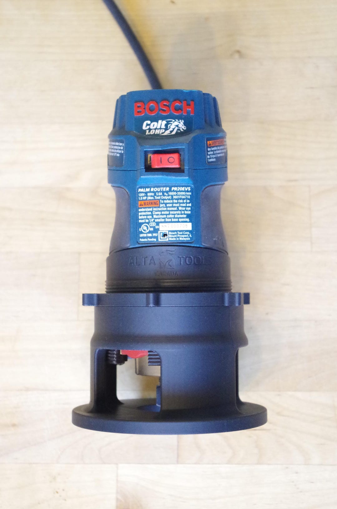Precision Base for Bosch Colt 1 HP Wood Router - Etsy