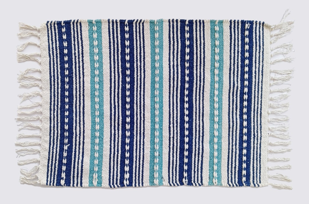 20x32 Inch Beni Ourain Moroccan Area Rug, Bold Geometric Pattern ...