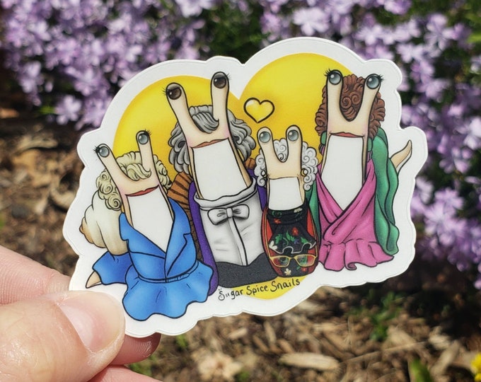 Gal Pals Clear Vinyl Sticker - Etsy