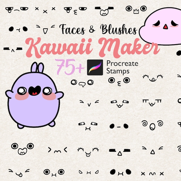 Kawaii Stamp - Etsy