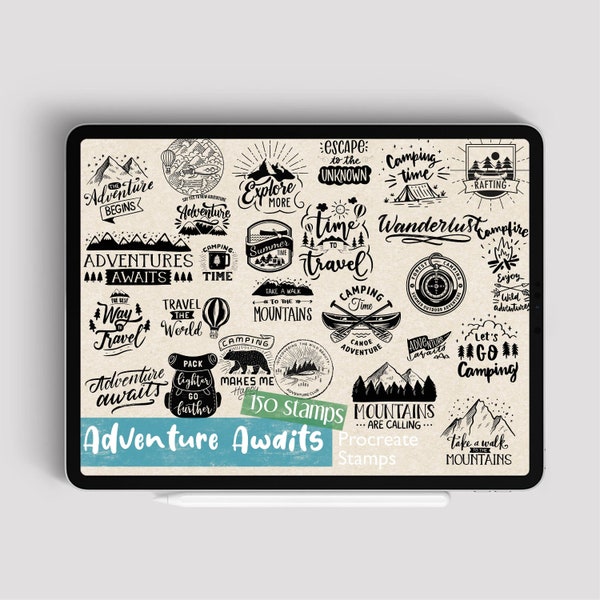 Adventure Stamp - Etsy