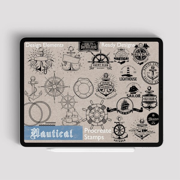 Nautical Stamp - Etsy