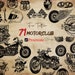 71 Procreate Motor Club Stamps: Biker Tattoo Brushes (digital Download ...