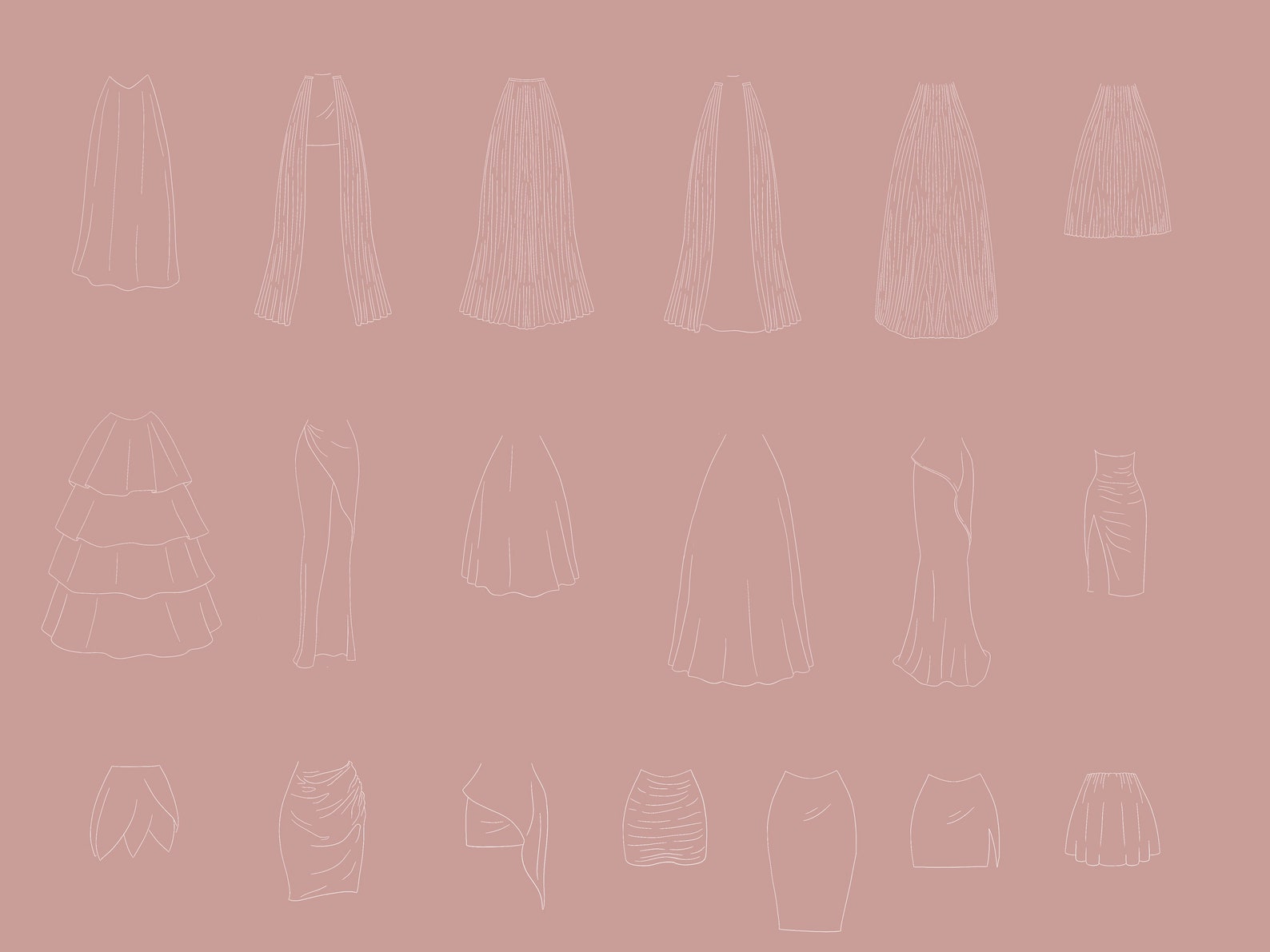 100 Procreate Dress Maker Stamps Clothing Procreate Fashion - Etsy