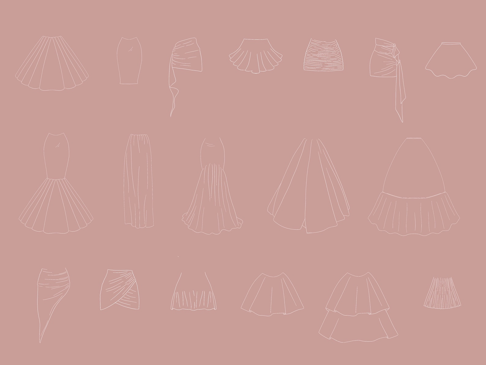 100 Procreate Dress Maker Stamps Clothing Procreate Fashion - Etsy