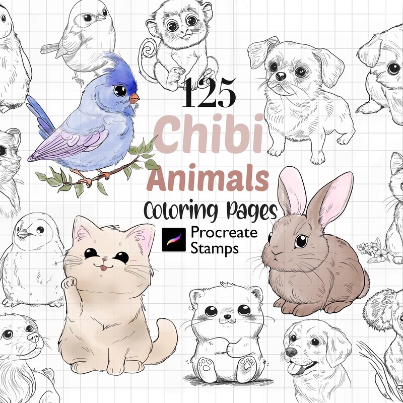 Chibi Animals - Etsy