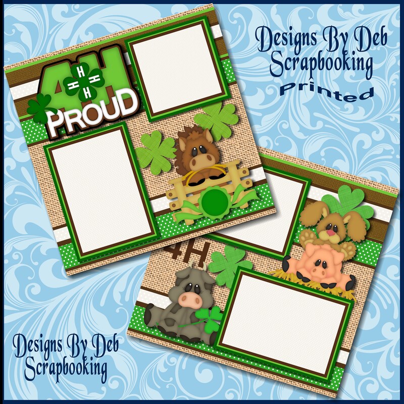 4 H Scrapbooking - Etsy