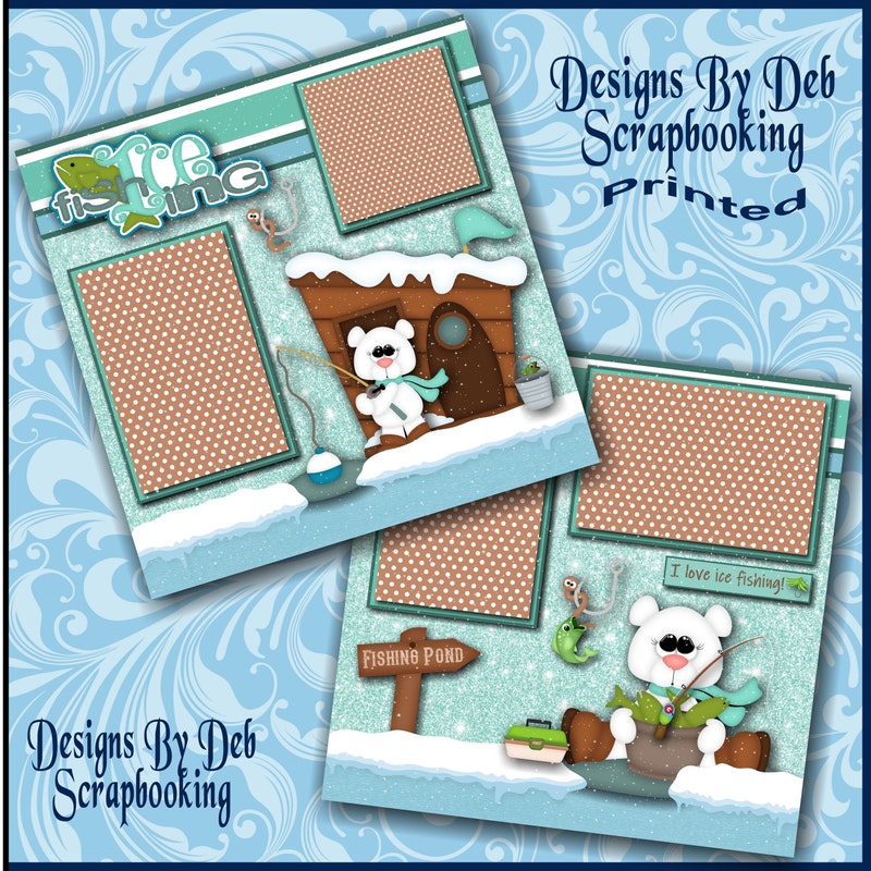 Premade Scrapbook Pages - Etsy