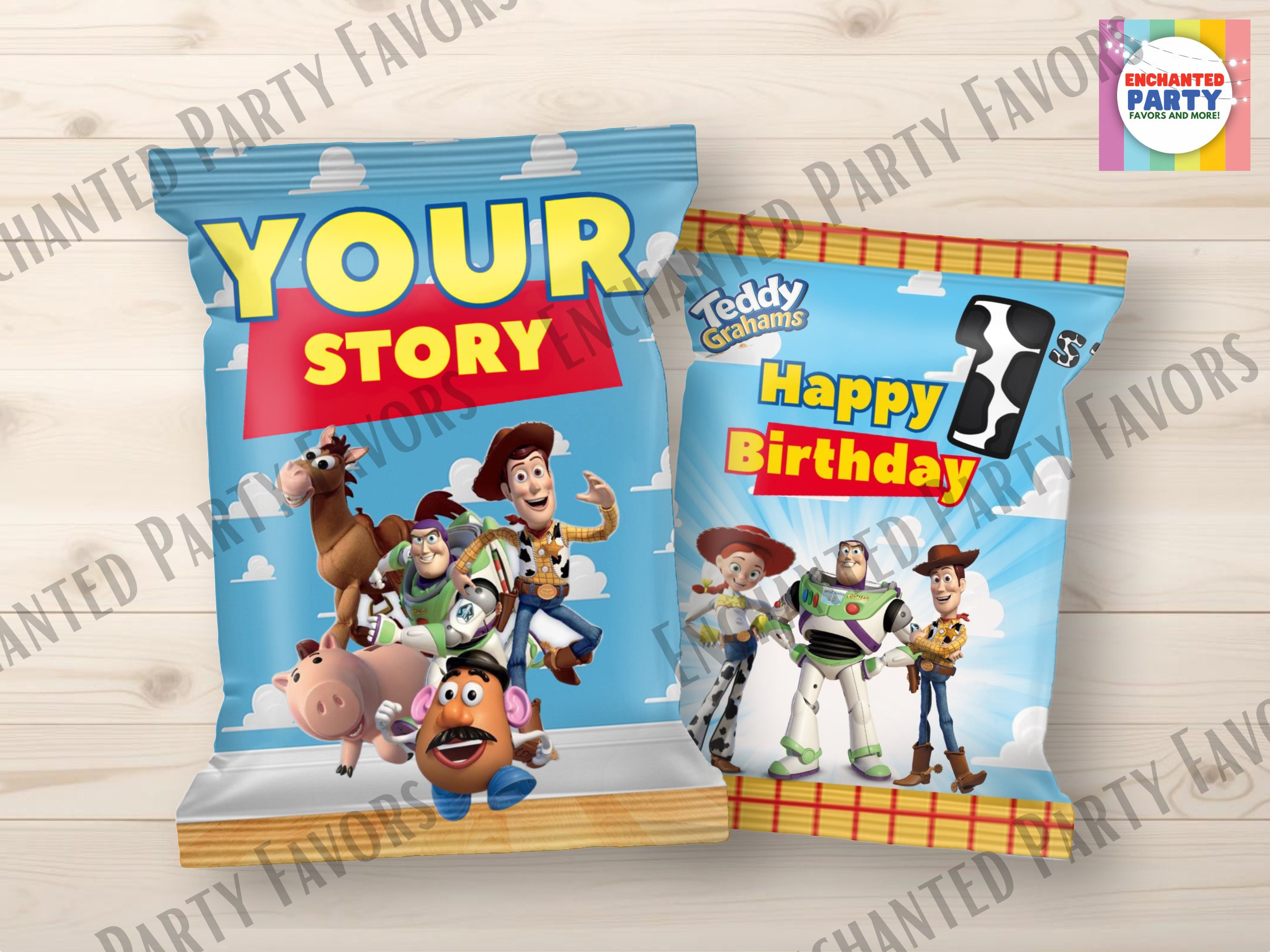 Custom Chip Bag, Printed Labels, Personalized Chip Bags, Custom Party ...