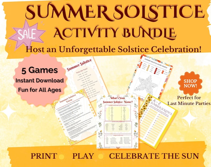 Summer Solstice - Etsy