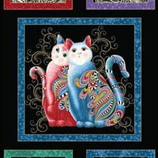 Catitude Fabric - Etsy UK