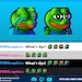8 X Pepe the Frog Meme Twitch Emotes - Monkaw Pepe Meme Discord Emotes ...