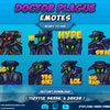 8 X Plague Doctor Twitch Emotes Plague Mask Discord Twitch Emotes ...
