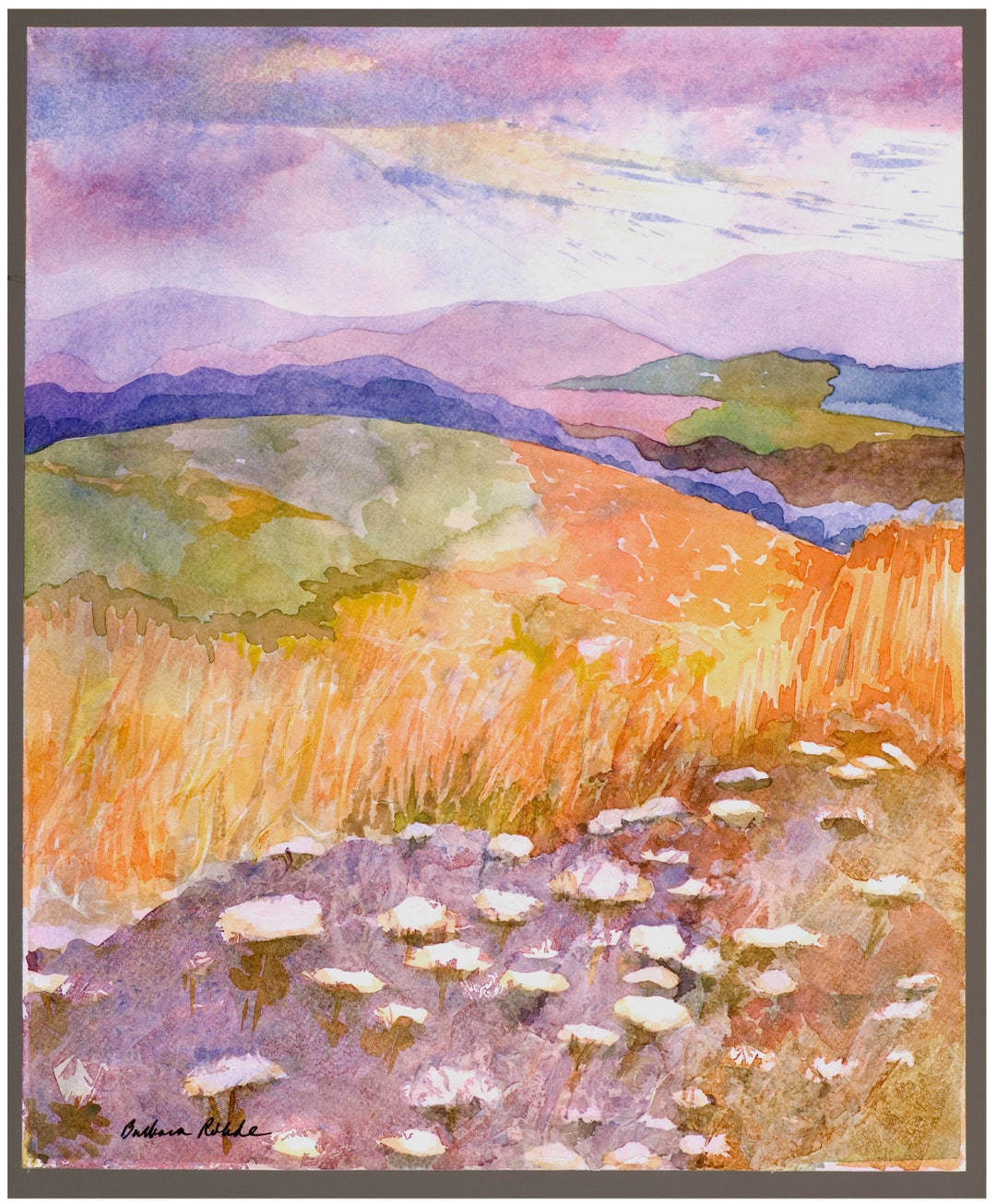 Blue Ridge Mountains Original, Image 12x16 - Etsy