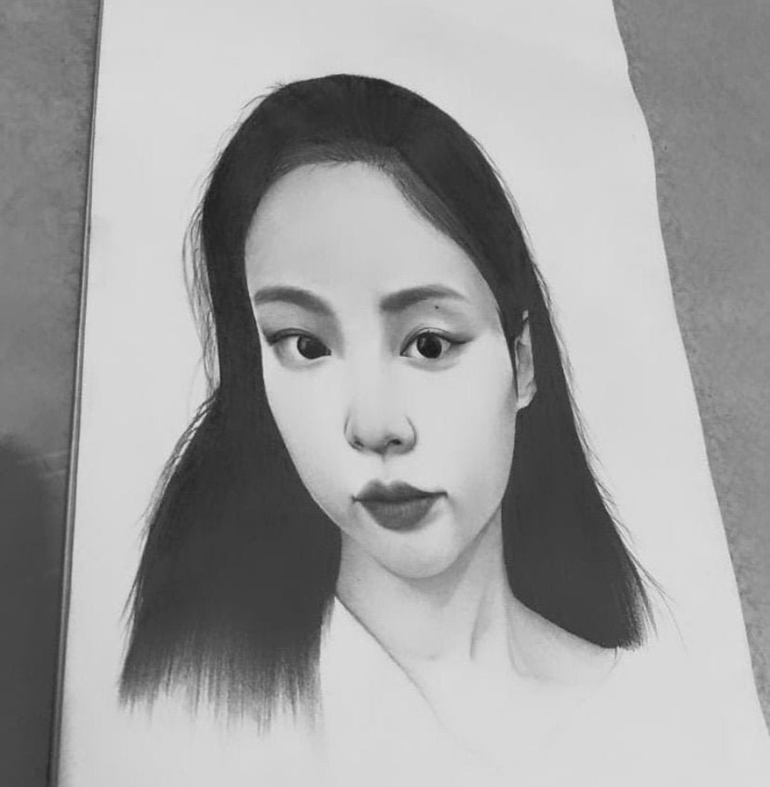 CUSTOM Hand Drawn Full Portraits - Etsy