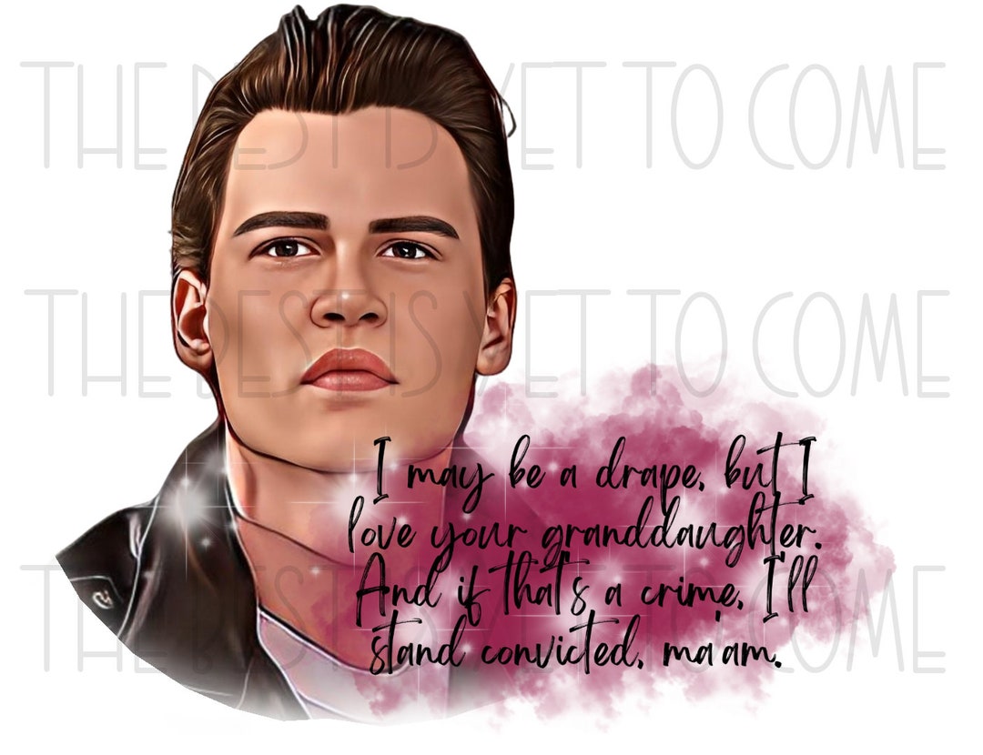 Crybaby Drape Quote *johnny Depp Digital Download PNG File - Etsy