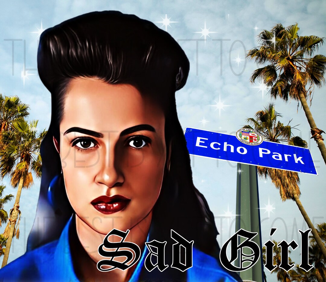 Sad Girl *mi Vida Loca 20 Oz Skinny Tumbler Png - Etsy