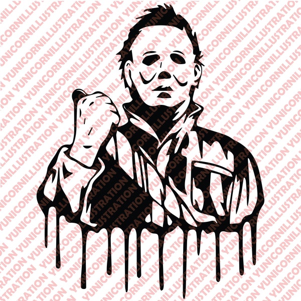 Michael Myers Vector - Etsy
