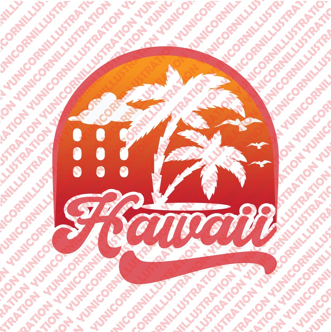 Hawaii Svg, Aloha Svg, Surfboard Svg, Summer, Beach, Surfing Svg Cut ...