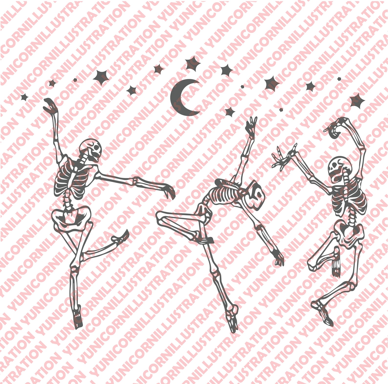 Dancing Skeletons SVG, Halloween Svg, Skeleton Funny Dance SVG ...