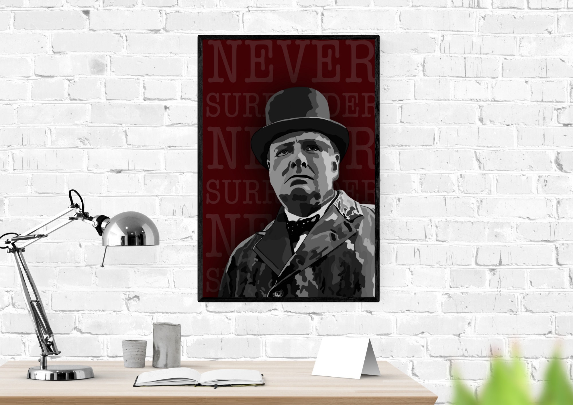 Winston Churchill Wall Art, Printable Winston Churchill Poster ...