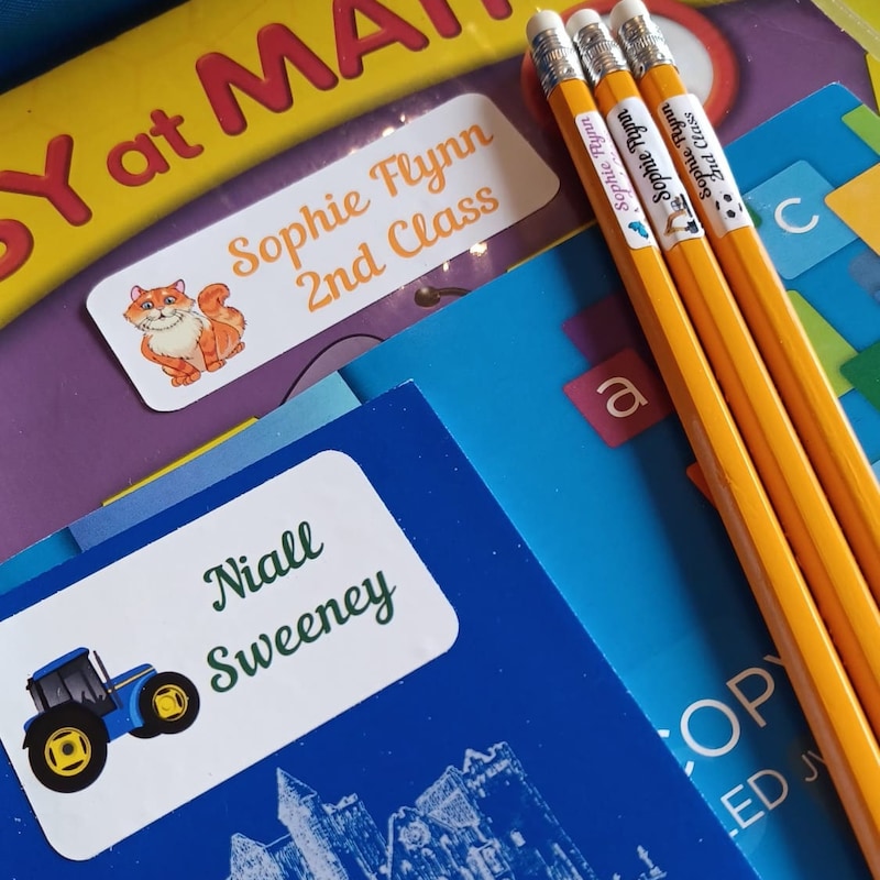 Buy Personalized School Stickers and Labels Online In India - Etsy India