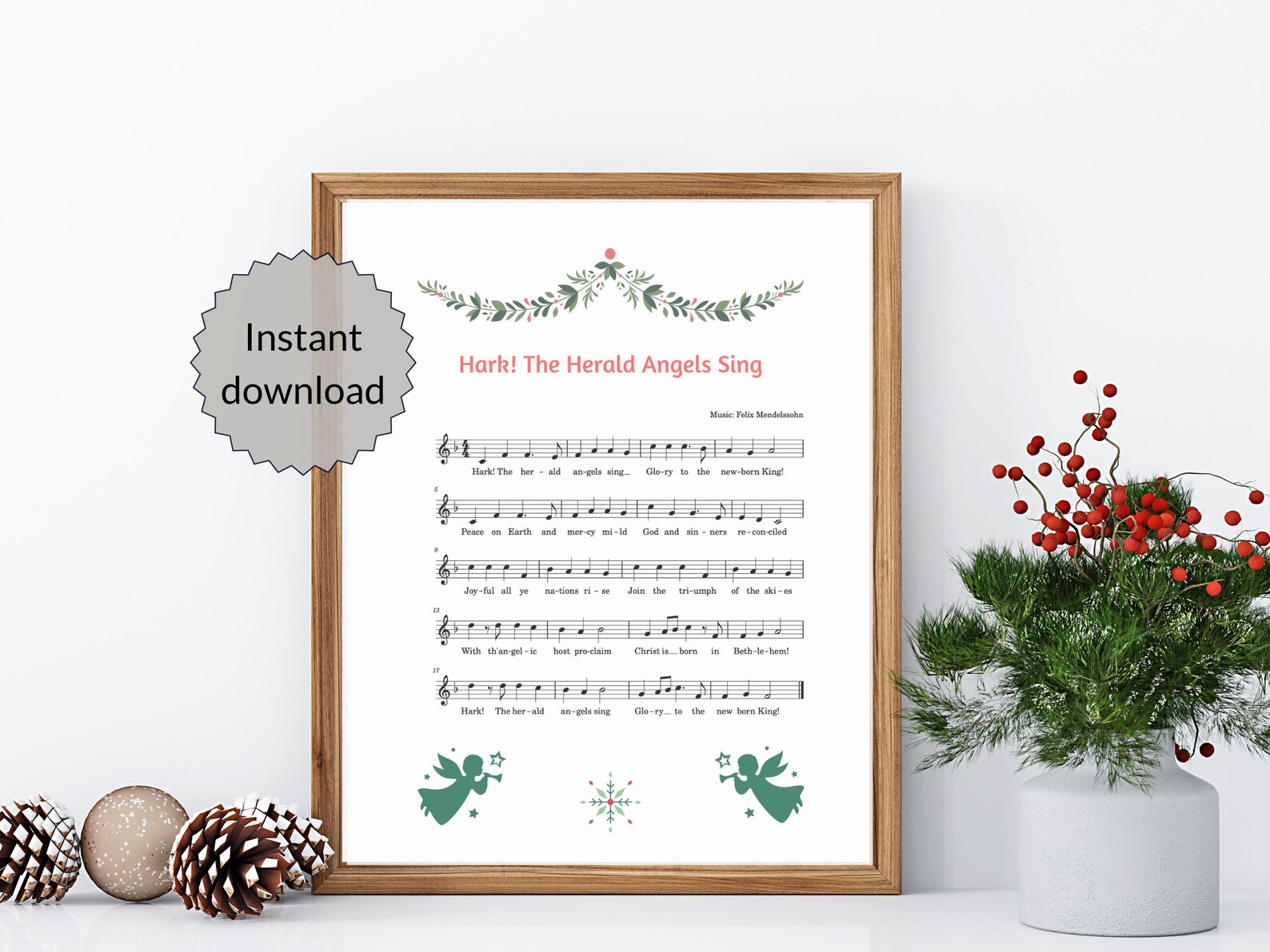 Hark the Herald Angels Sing | Christmas Music | Christmas Carols ...