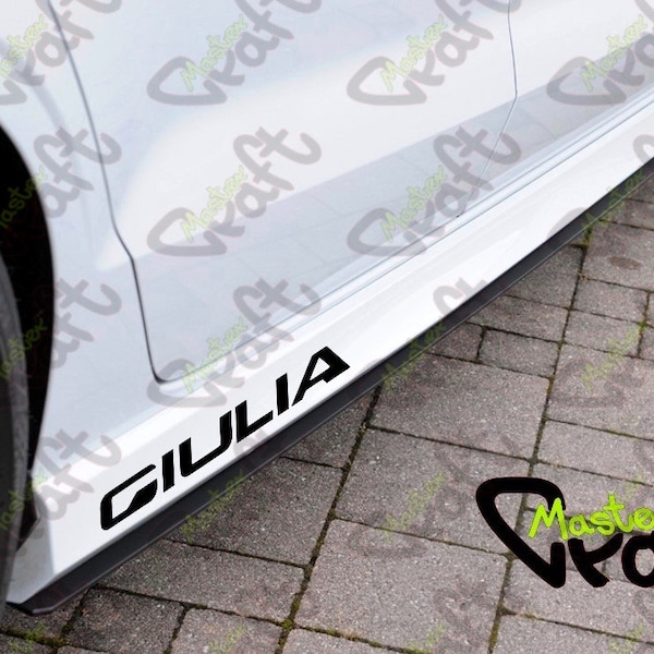 Alfa Romeo Giulia Decals - Etsy