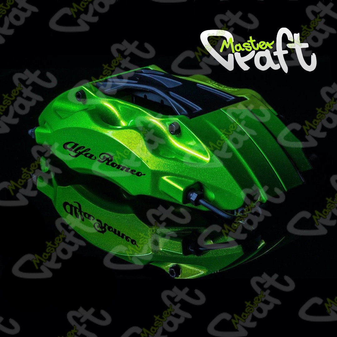 Alfa Romeo 35 Colour Brake Caliper GLOSS Vinyl Stickers Decals Set of 4 ...