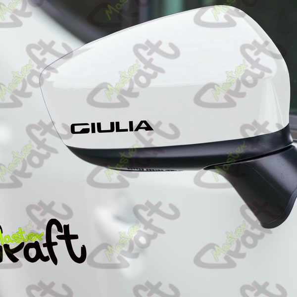 Alfa Romeo Giulia Decals Stickers - Etsy