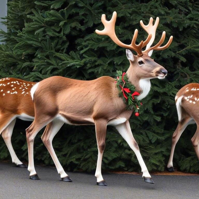 Santa's Reindeer Download Digital Files - Etsy Canada