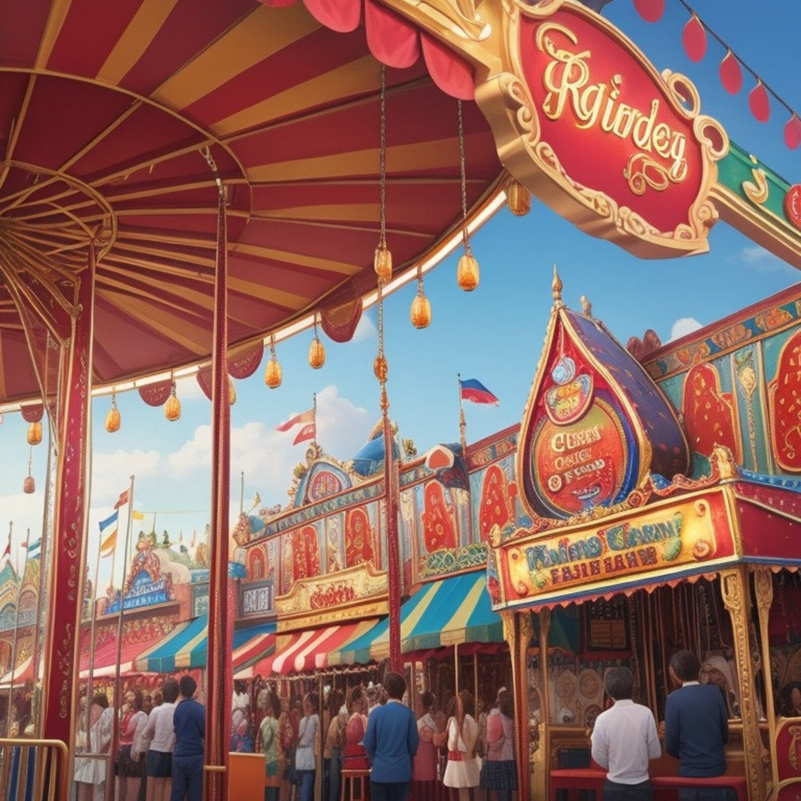 Fairground Fun Download Image File - Etsy
