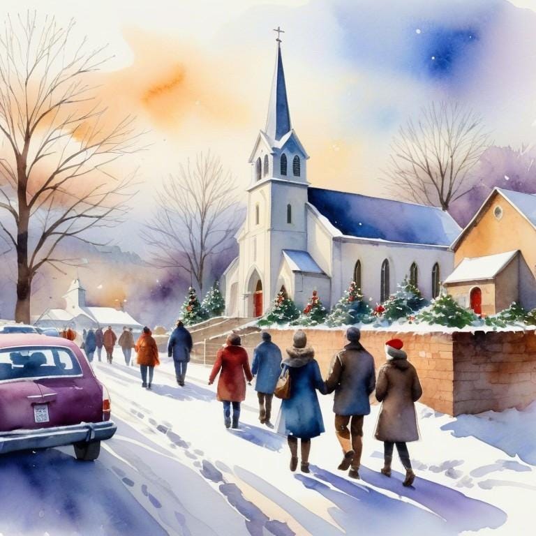 Festive Church Visiting Image Download Files - Etsy