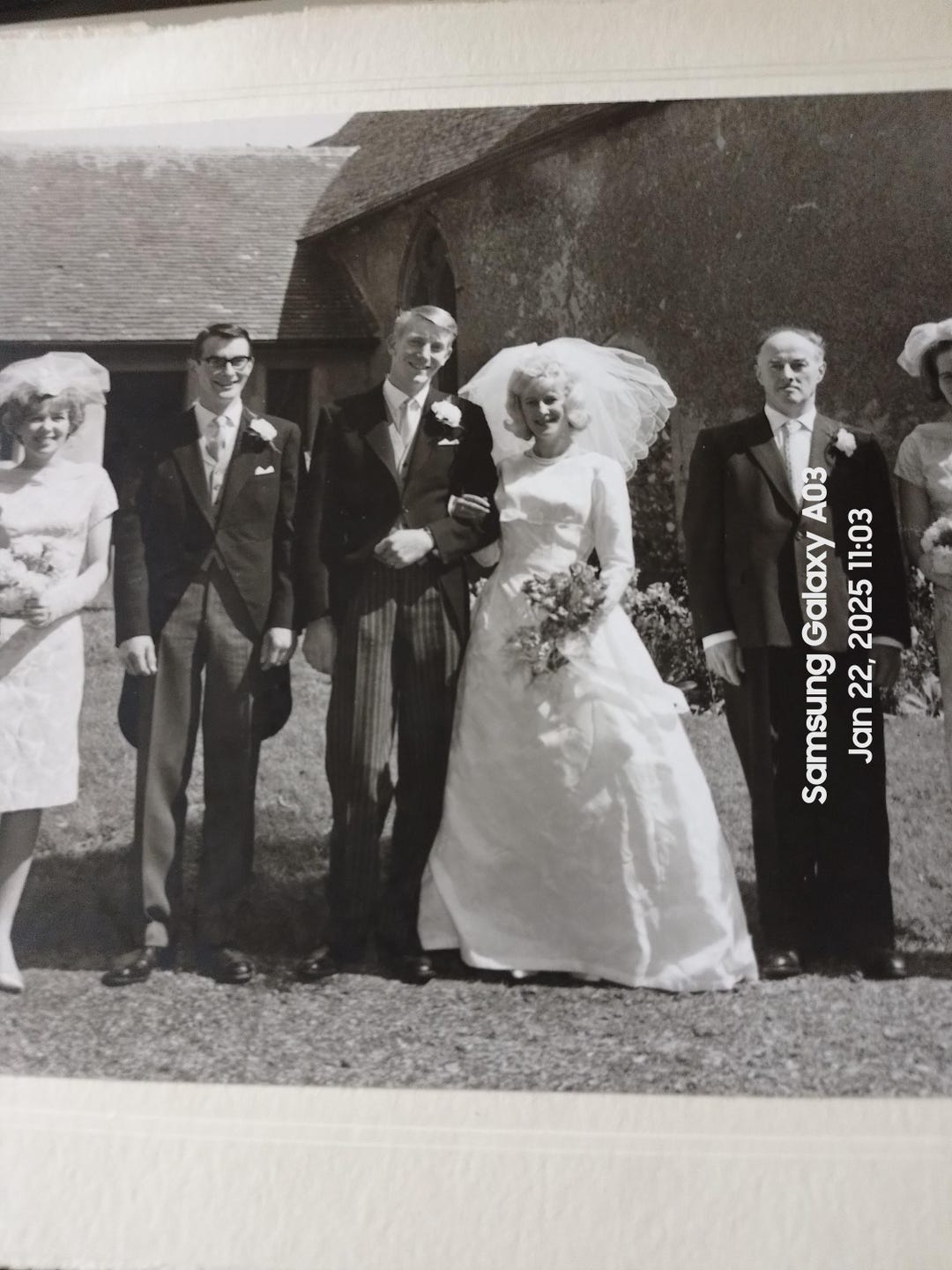 Vintage Wedding Line up Outdoor Photograph - Etsy