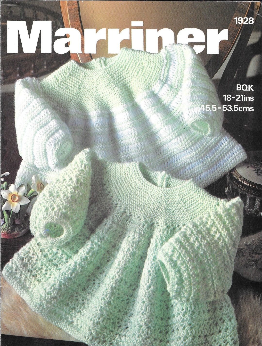 Super Cute Vintage Marriner Baby Angel Tops Easy Knitting Pattern 45 ...
